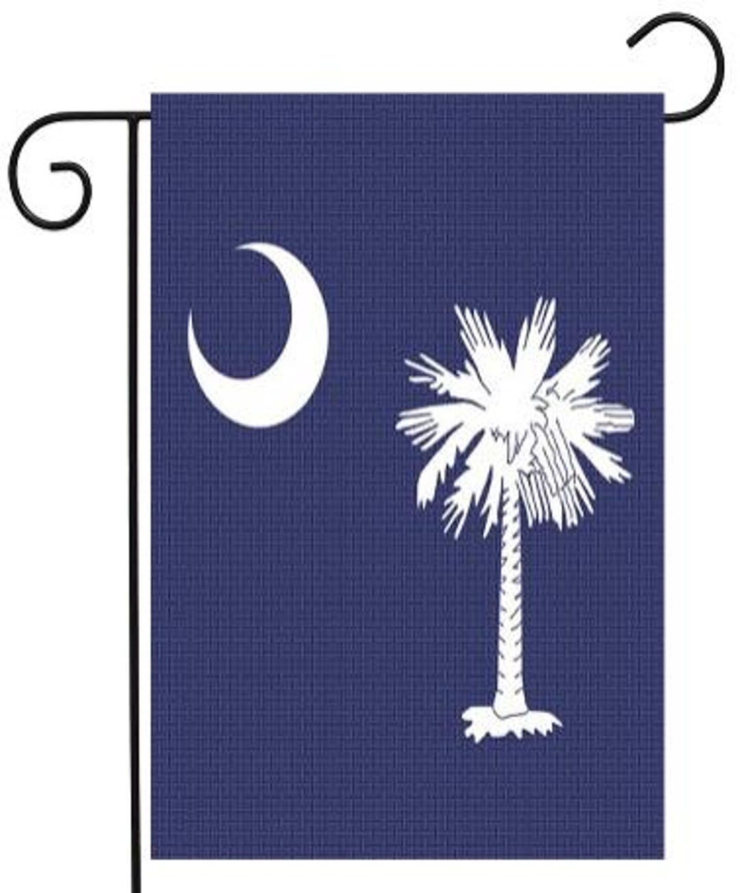 South Carolina Palm Tree and Moon Garden Flag #G2618 - Etsy