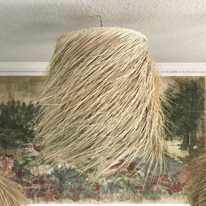 Straw Lampshade - Etsy