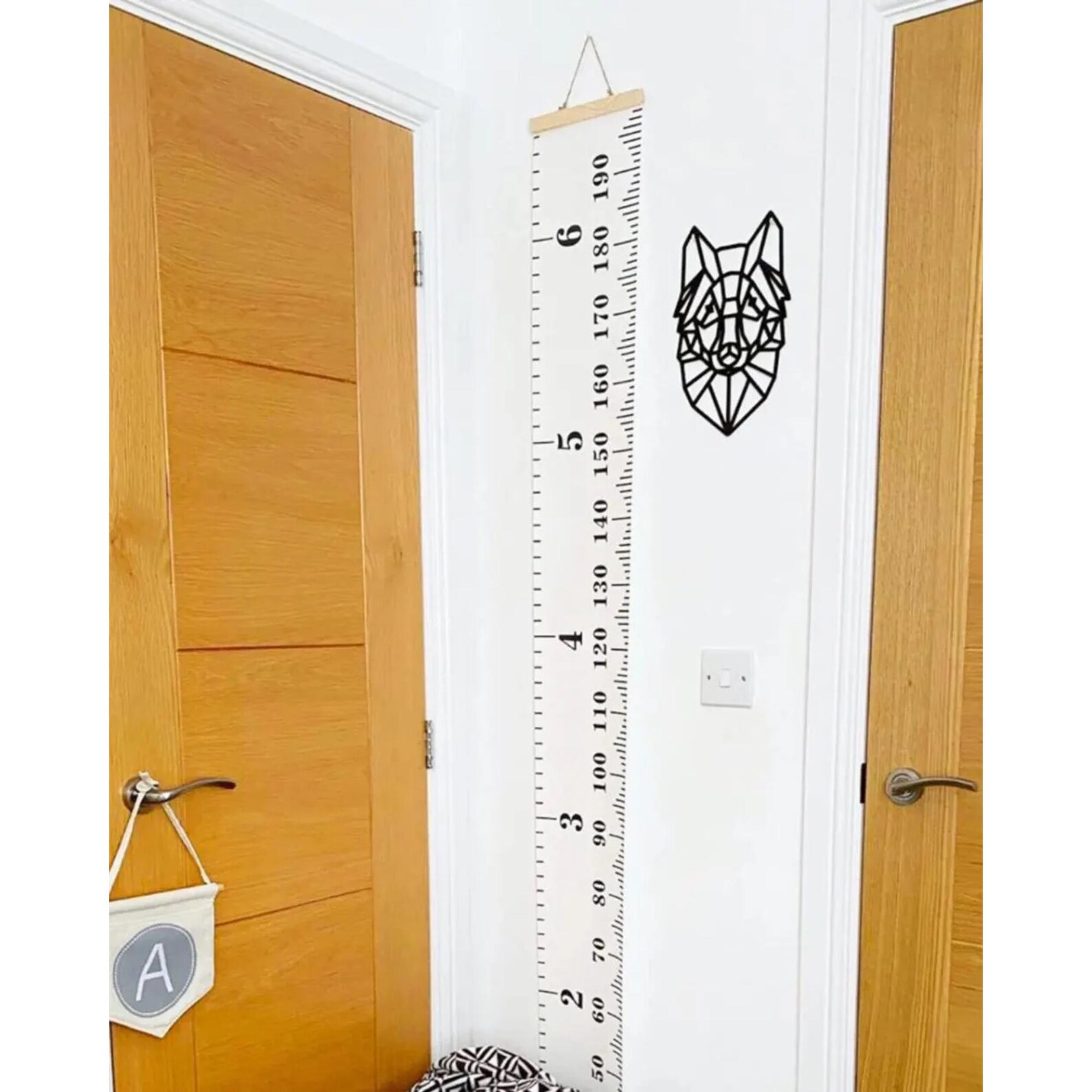 Alligator Height Chart Cute Growth Chart for Children Cartoon ...