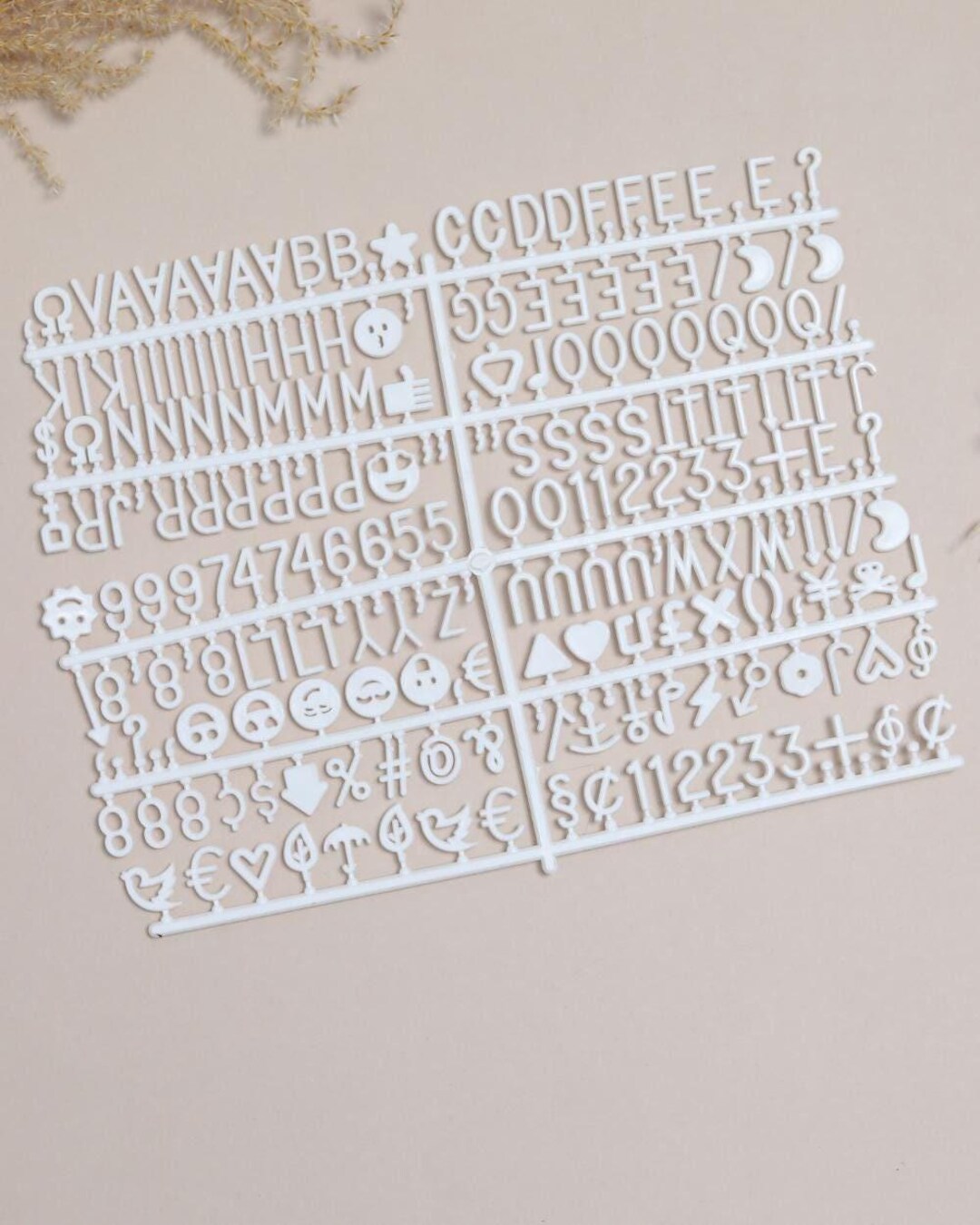 Extra Letters for Felt Letter Board- 170 Letters and Symbols ...