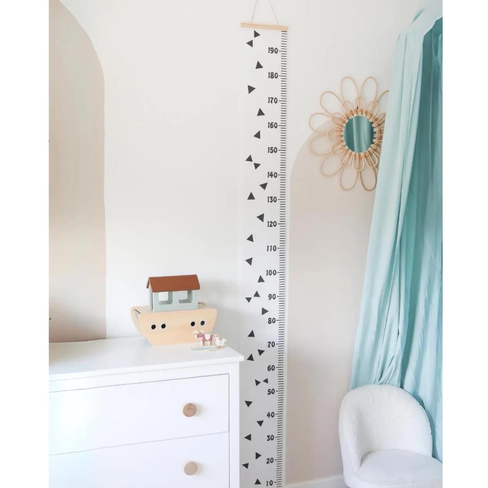 Alligator Height Chart Cute Growth Chart for Children Cartoon ...