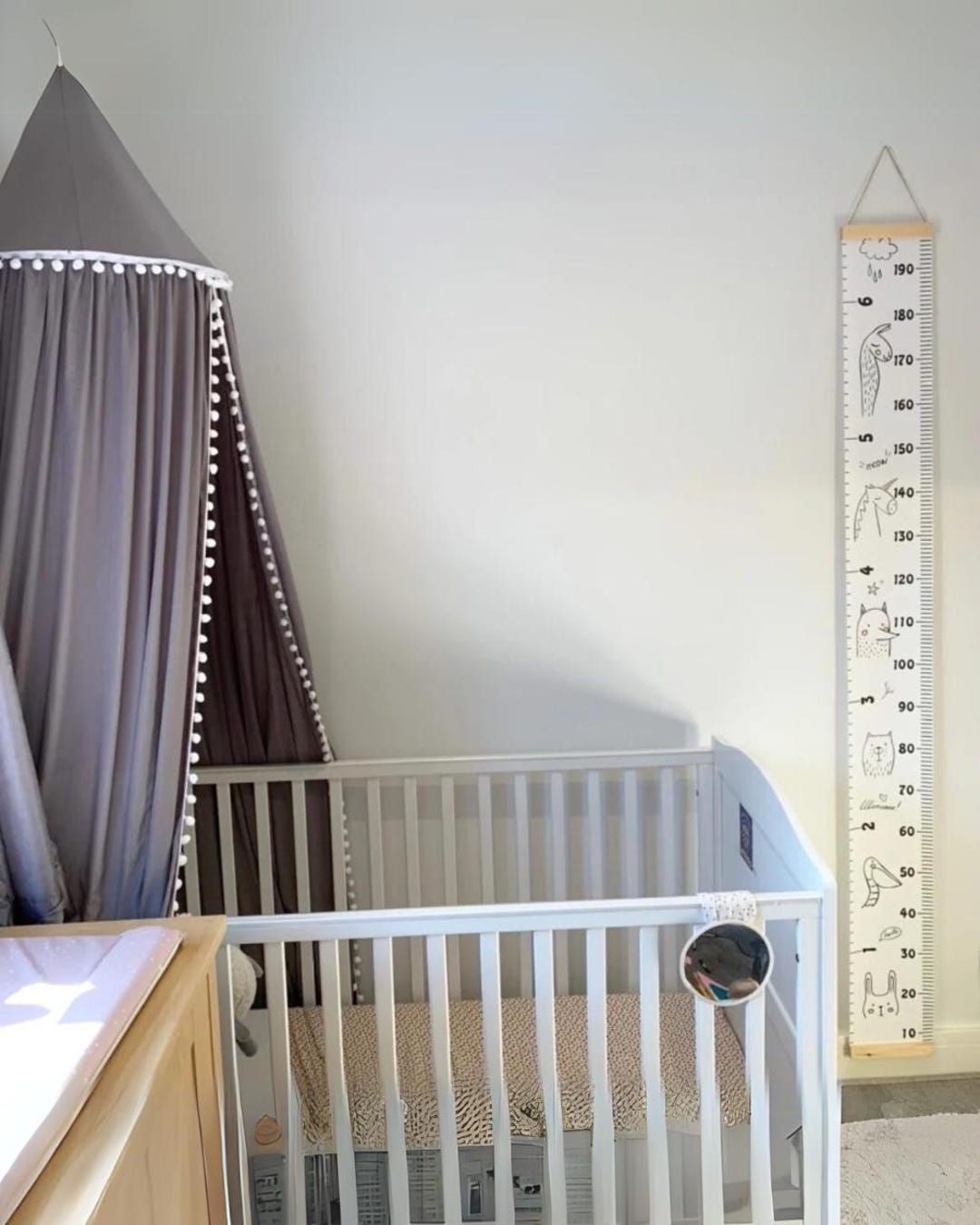 Magical Animals Height Chart - Cute Growth Chart for Girls - Wonderland ...