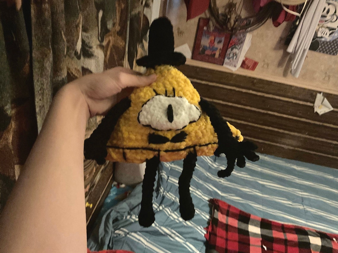 Bill Cipher Plushie - Etsy