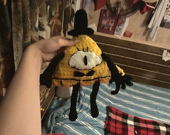 Baby Bill Cipher Crochet Plushie Handmade - Etsy