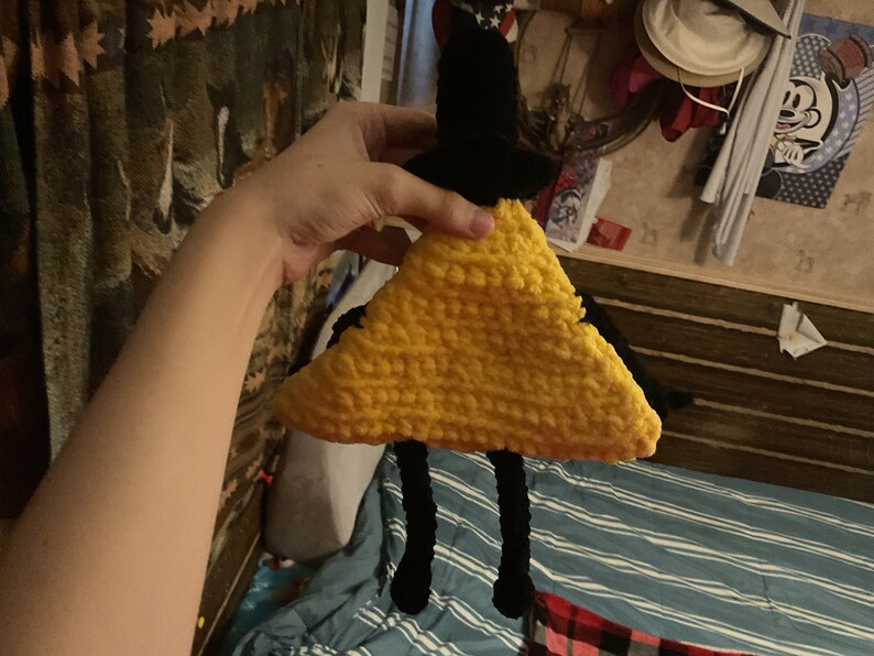 Bill Cipher Plushie - Etsy