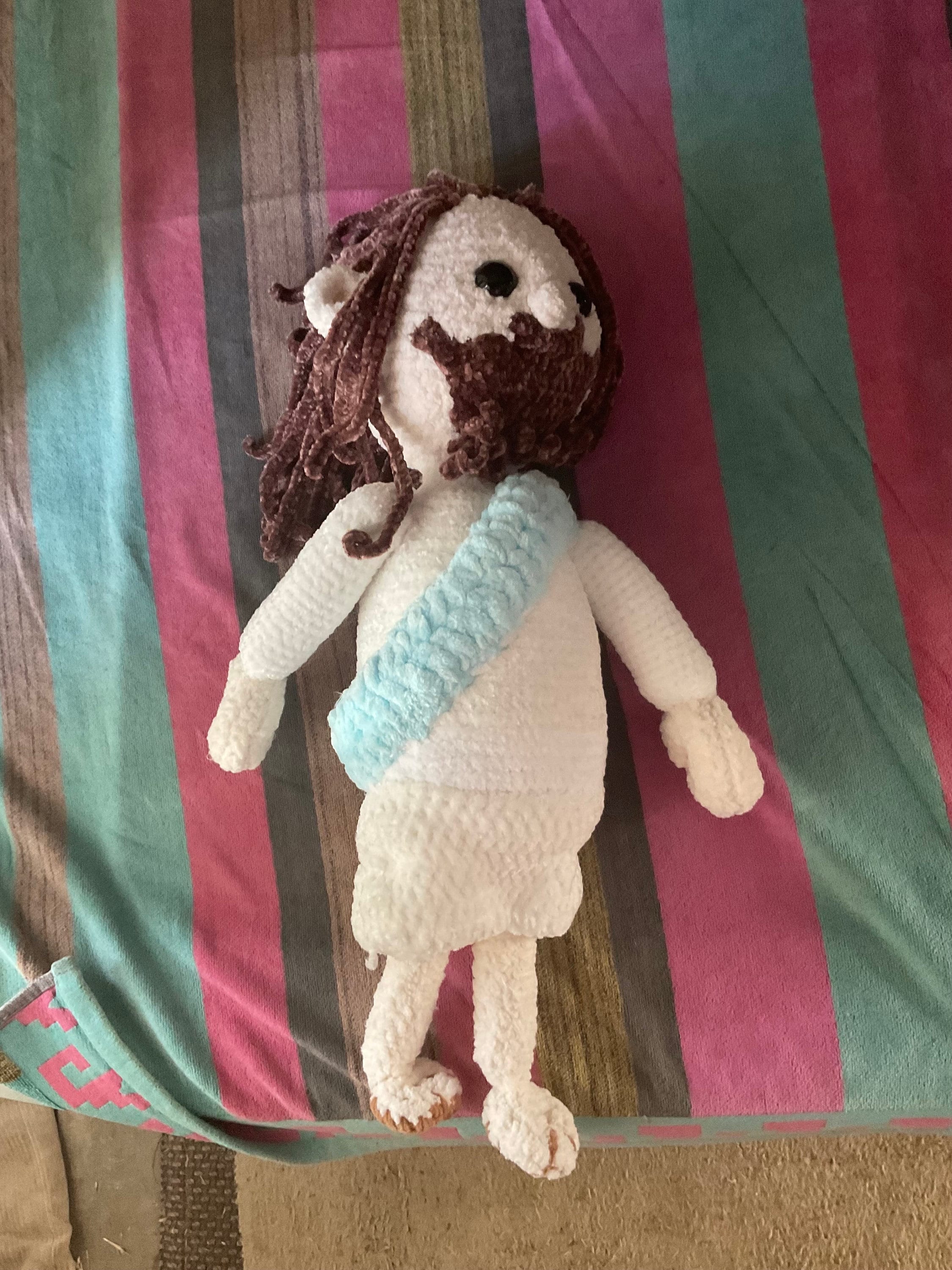 Jesus Amigurumi Plushie - Etsy
