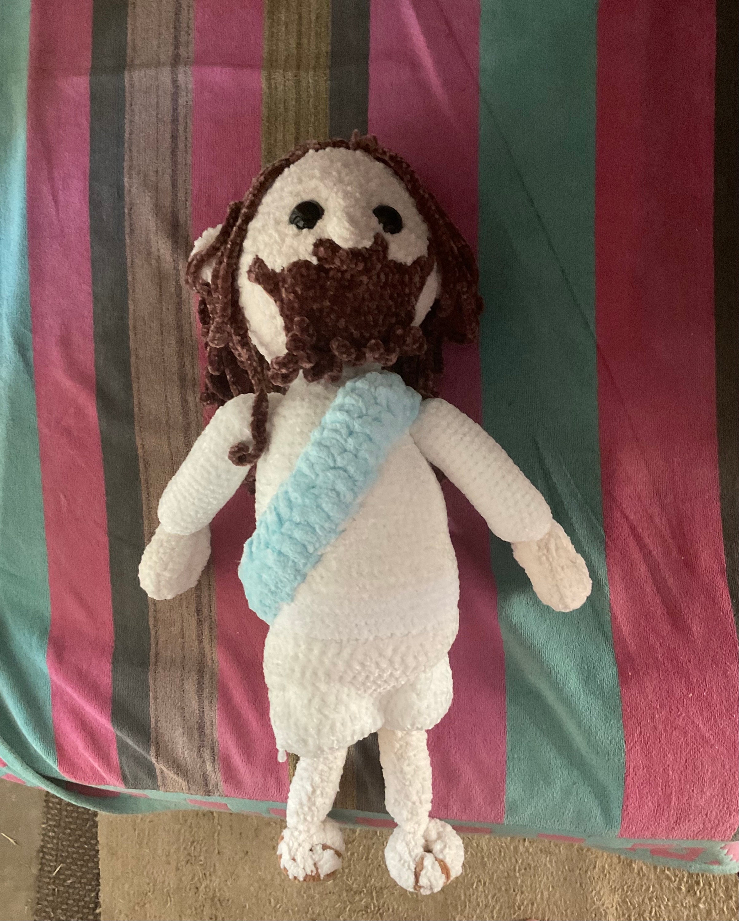 Jesus Amigurumi Plushie - Etsy