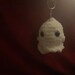 Ghost Crochet Keychain - Etsy