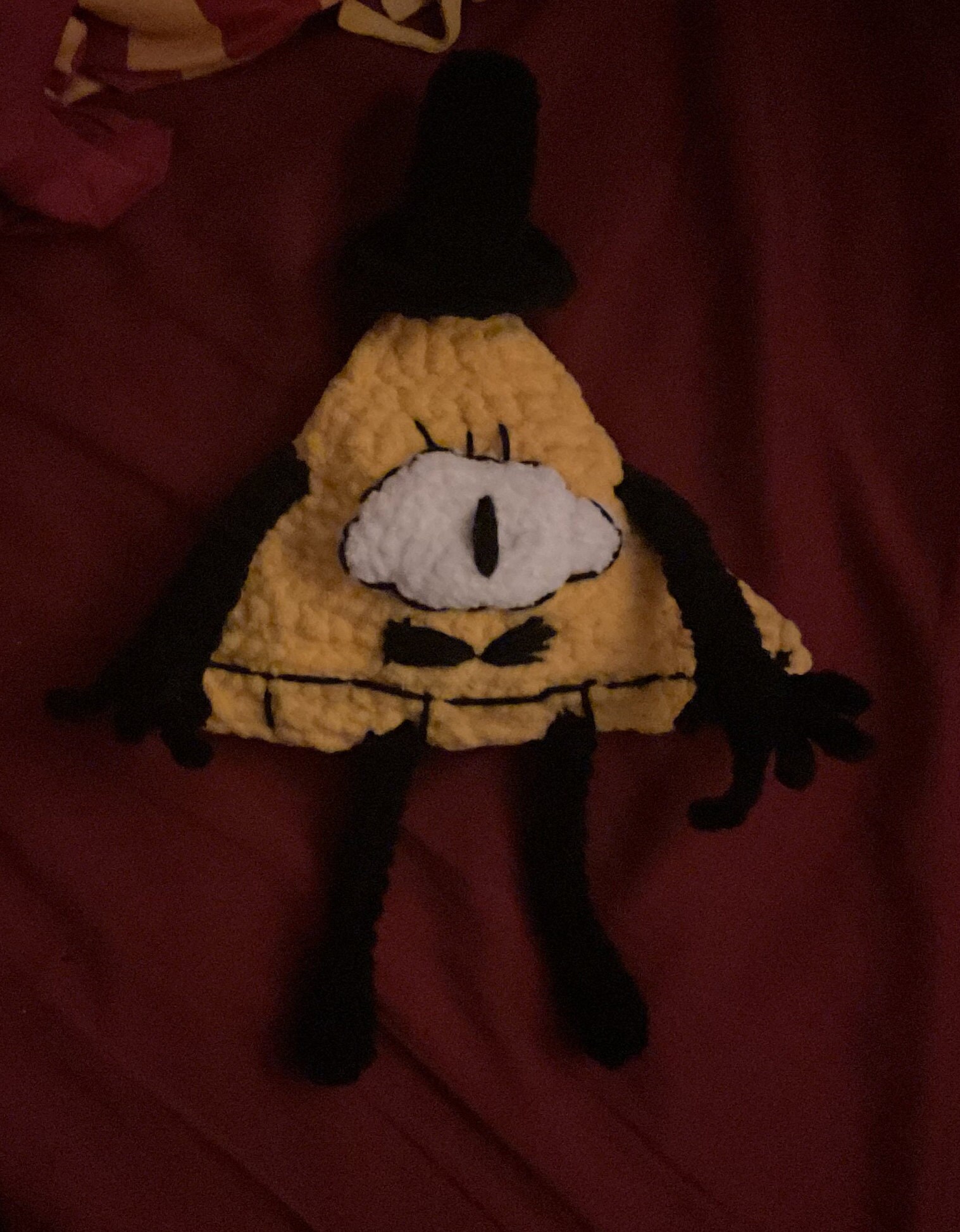 Bill Cipher Plushie - Etsy