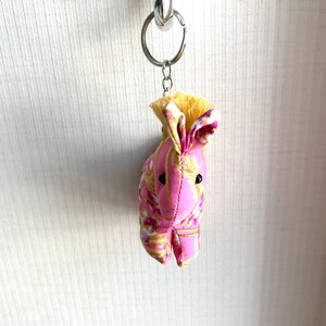 Little Pony Horse Pink Yellow White Cute Key Chain - Etsy
