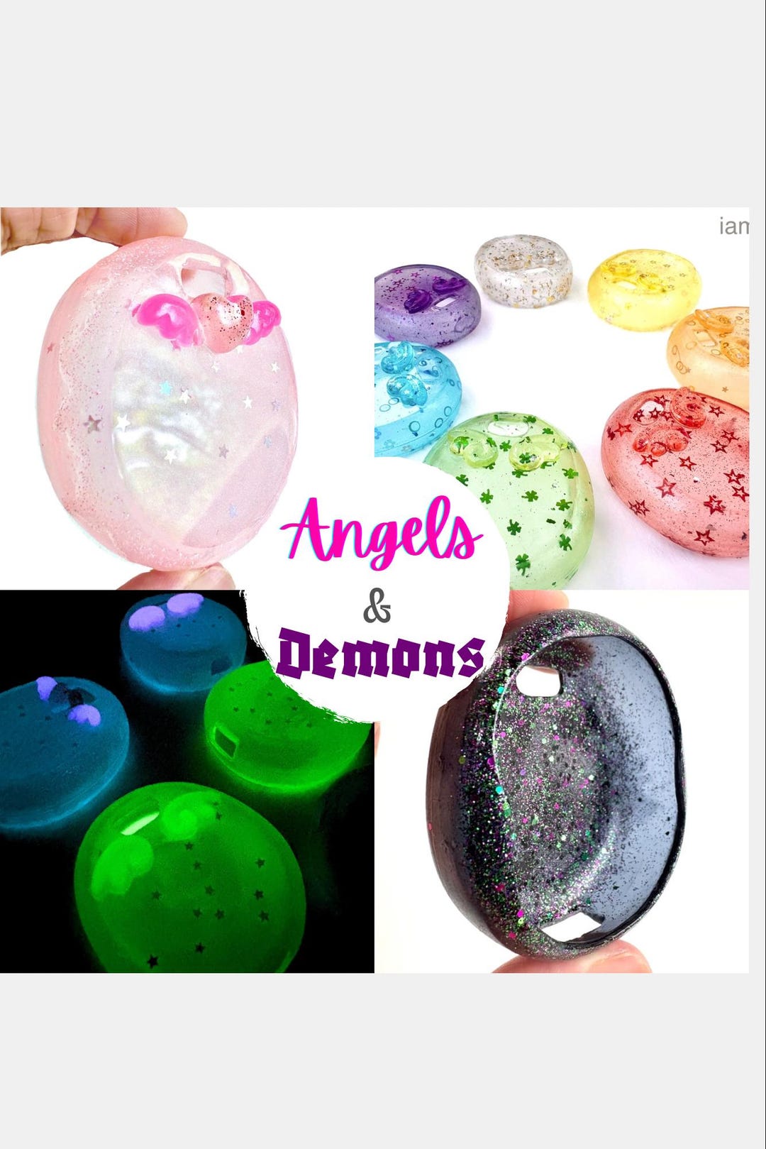 Jelly Angel Demon Wings Tamagotchi Uni Case/ Tamagotchi Smart Case ...