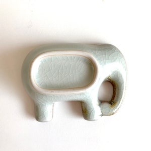 Ceramic Plate, Elephant Plate, Light Blue, Ceramic Bowl, Ceramic Dish ...