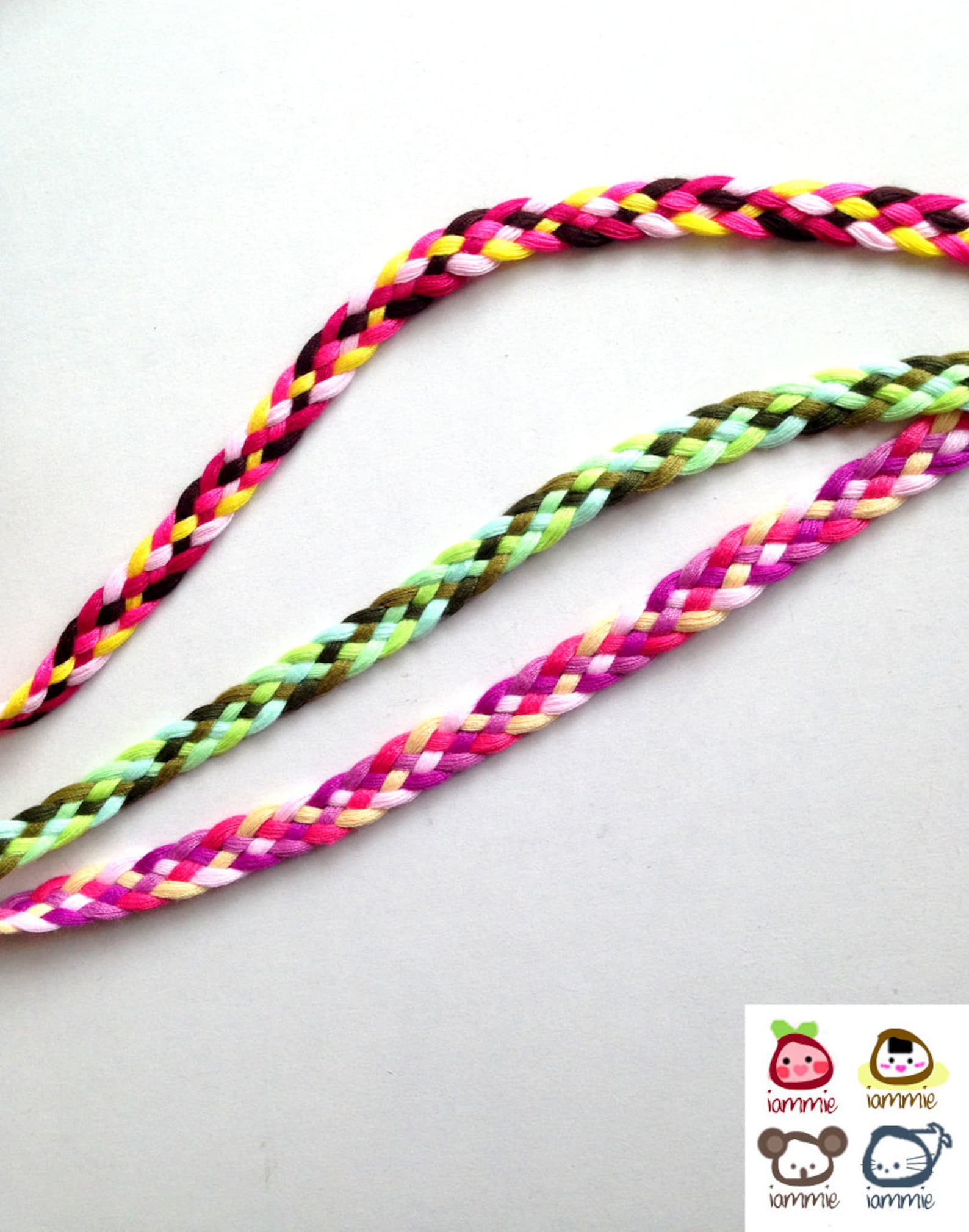 Trim Braid Braid Trim Pink Green Yellowpurple Trims - Etsy
