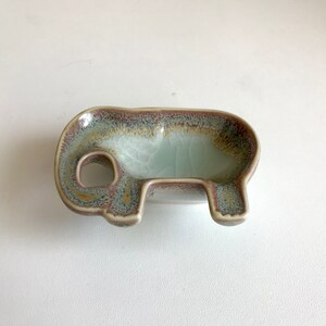 Ceramic Plate, Elephant Plate, Light Blue, Ceramic Bowl, Ceramic Dish ...