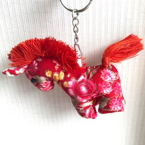 Little Pony, Horse, Red, Mane, Cute, Key Chain, Fabric Horse, Fabric ...