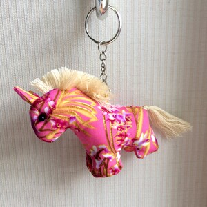 Little Pony Horse Pink Yellow White Cute Key Chain - Etsy