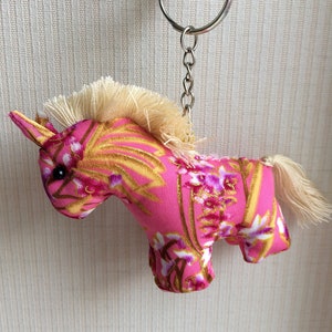 Little Pony Horse Pink Yellow White Cute Key Chain - Etsy