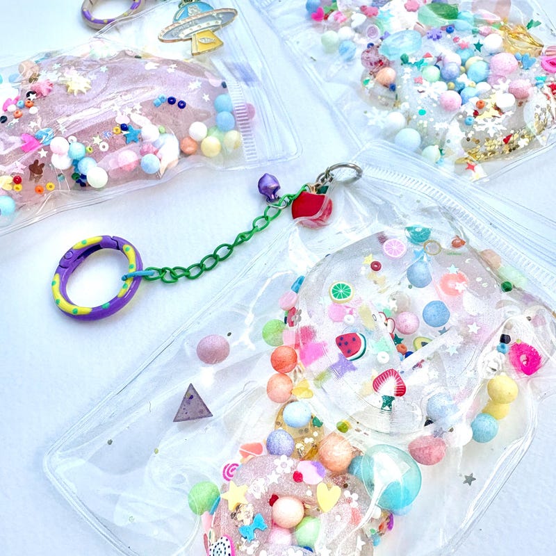 Squishy Keychain - Etsy