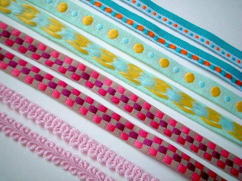 Pink Fabric Trim Ribbon Lace Crafting Card Decoration | Etsy