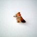 Little Brown Ceramic Mouse: Ceramic Animal, Little Animal, Tiny Animal ...