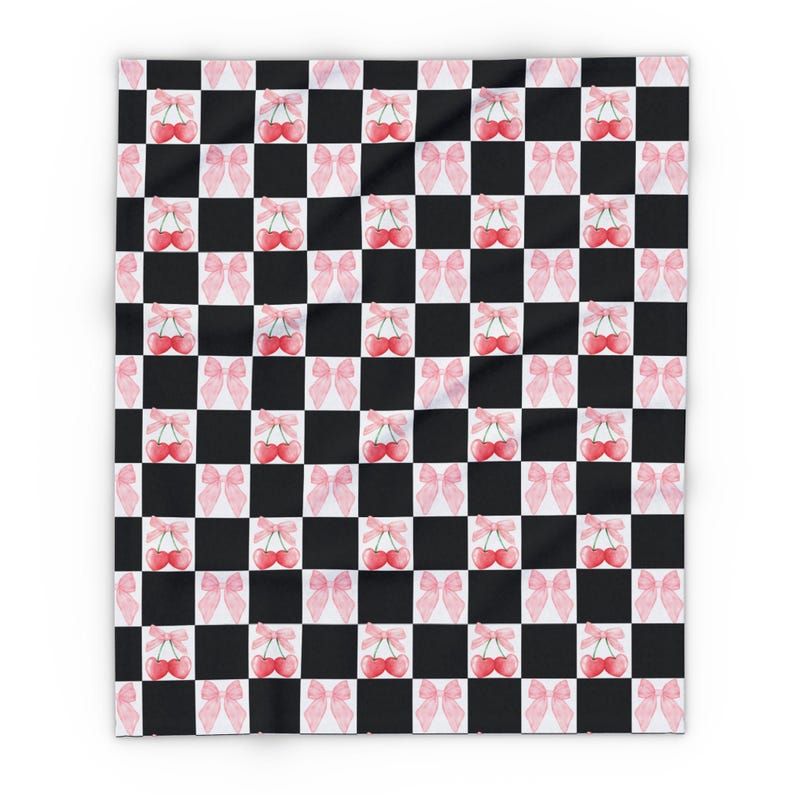 Cherry Checks Seamless Repeat Pattern Digital File - Instant Download ...