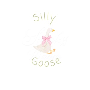 Silly Goose Flower Spring Digital File - Instant Download - Etsy