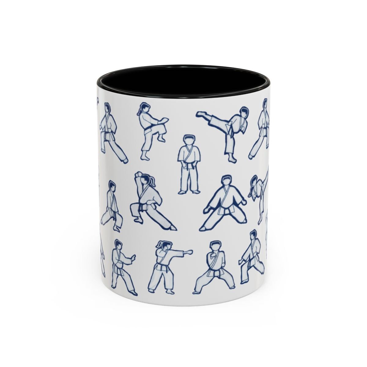 Karate Mug, Gift for Karate Student, Karate Dojo, Black Belt Karate ...