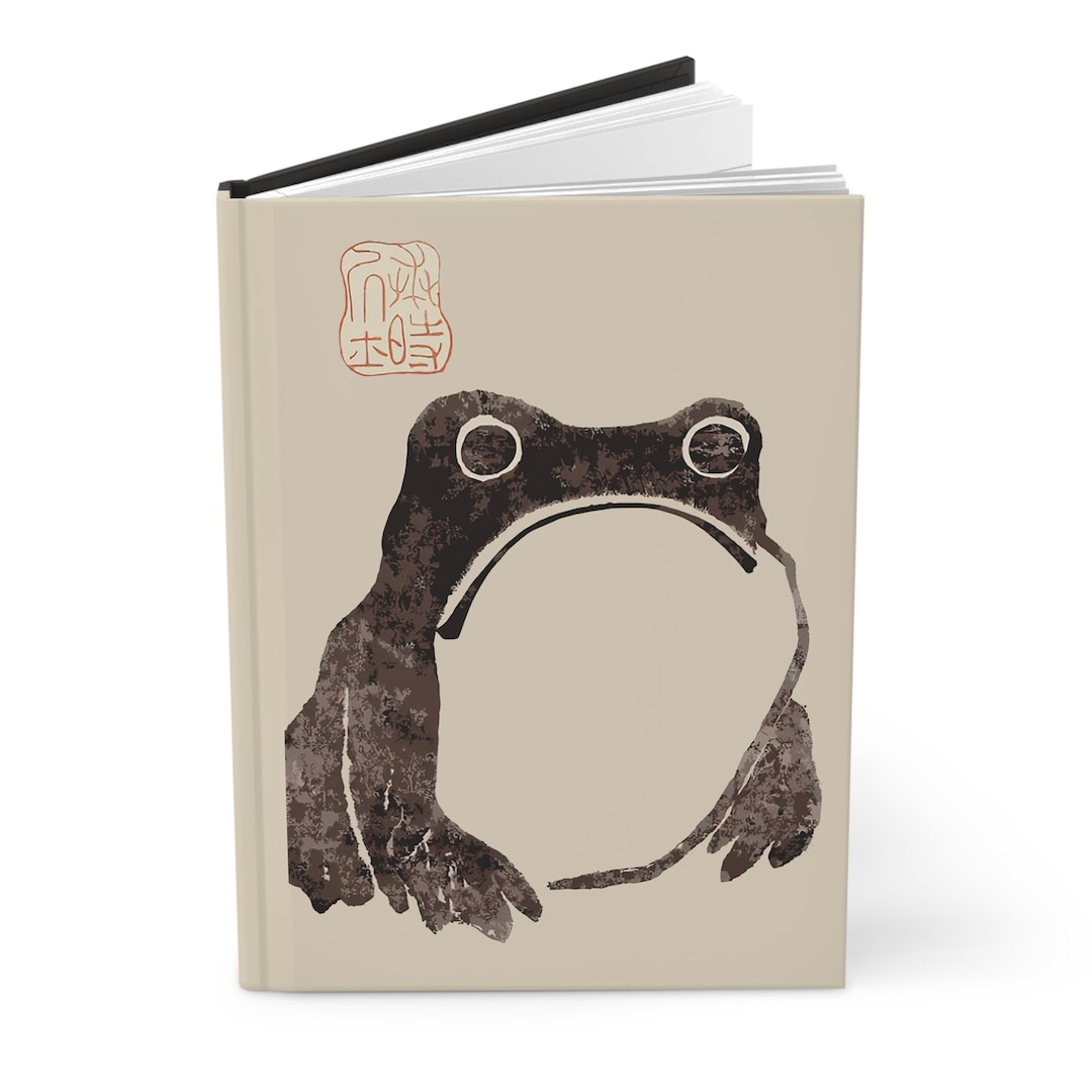 Matsumoto Hoji Frog Notebook: Personalized Japanese Art Journal - Etsy ...
