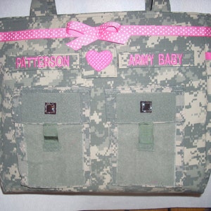 Camo Diaper Bag Army Bag Military Daddy Diaper Bag Army Multicam Made ...