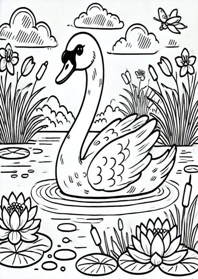 Printable Animal Adventure Coloring Book | Unique Wildlife-themed ...