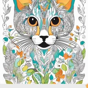 Printable Animal Adventure Coloring Book | Unique Wildlife-themed ...