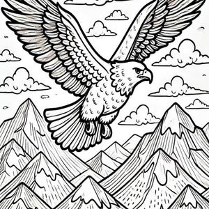 Printable Animal Adventure Coloring Book | Unique Wildlife-themed ...