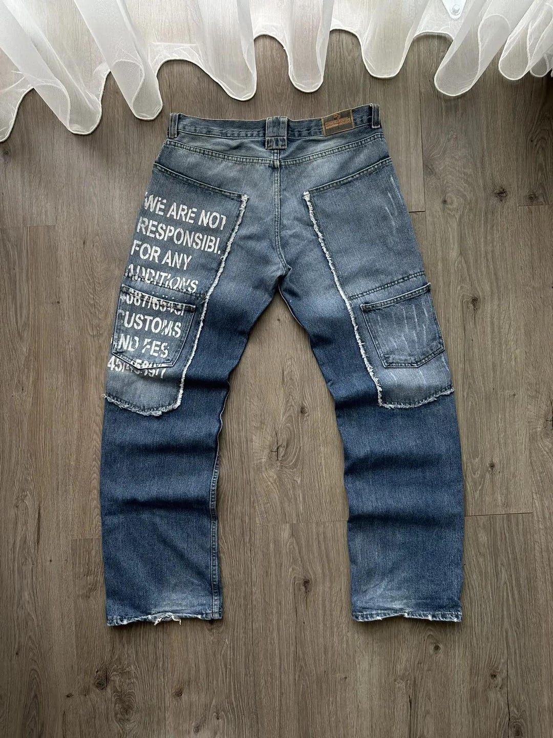 Vintage Japanese DJ Doringo Jeans Wear Denim Pocket Pants - Etsy