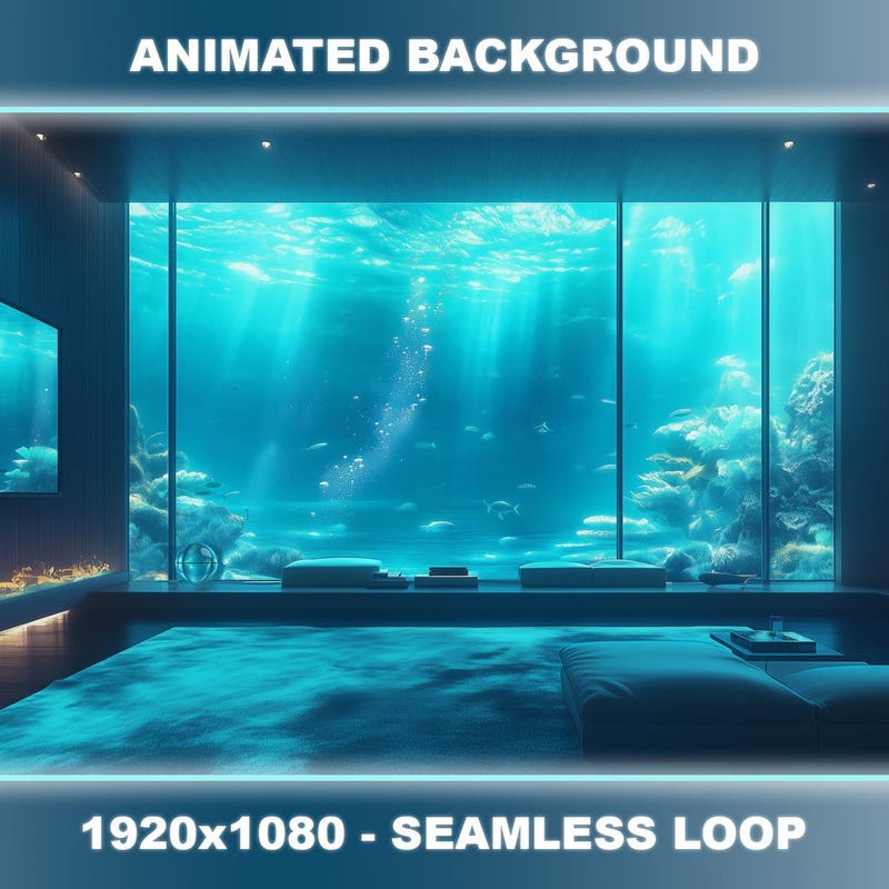 Ocean Room Background Vtuber - Etsy UK