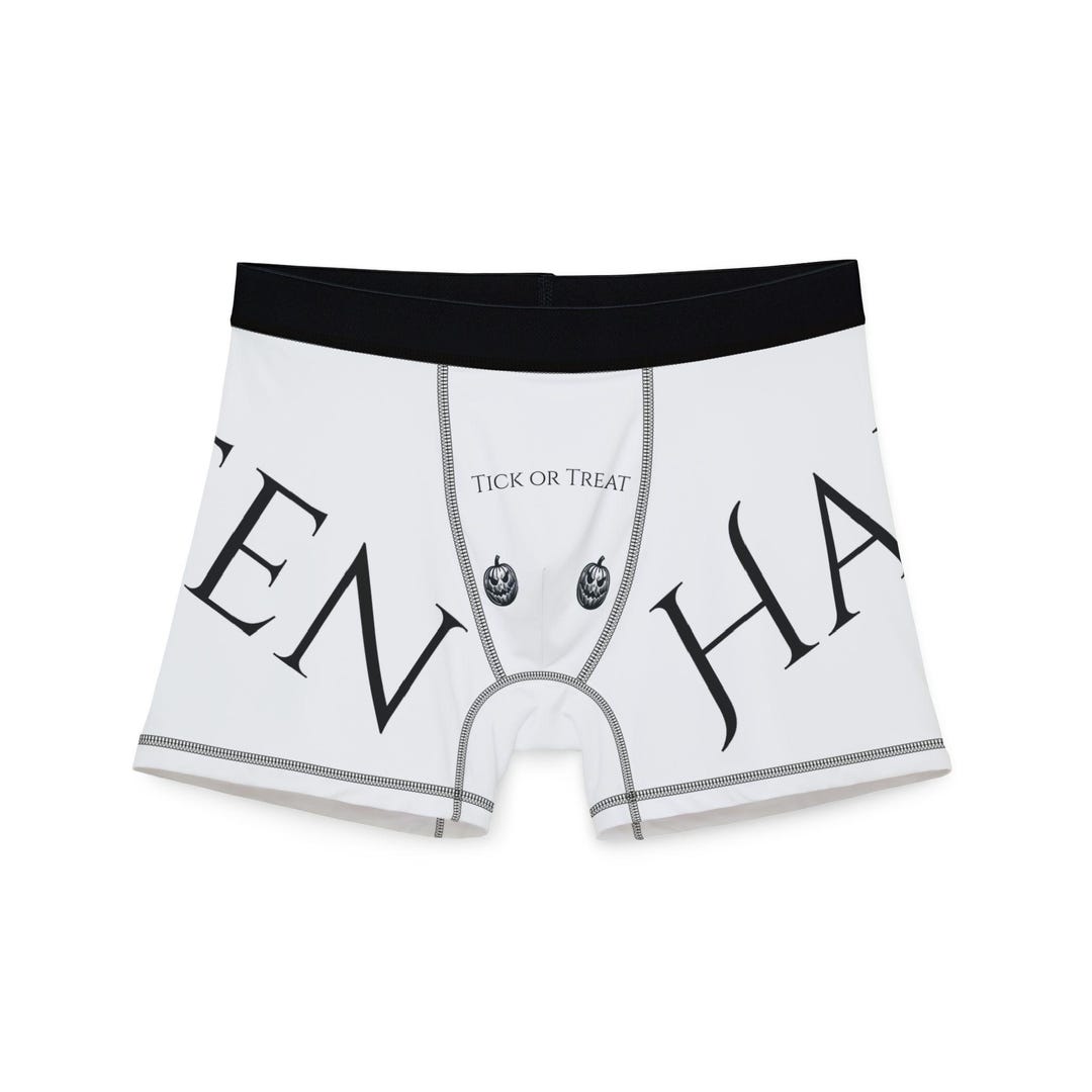 Halloween Trick or Treat Boxers for Men A Great Gift From Her on ...