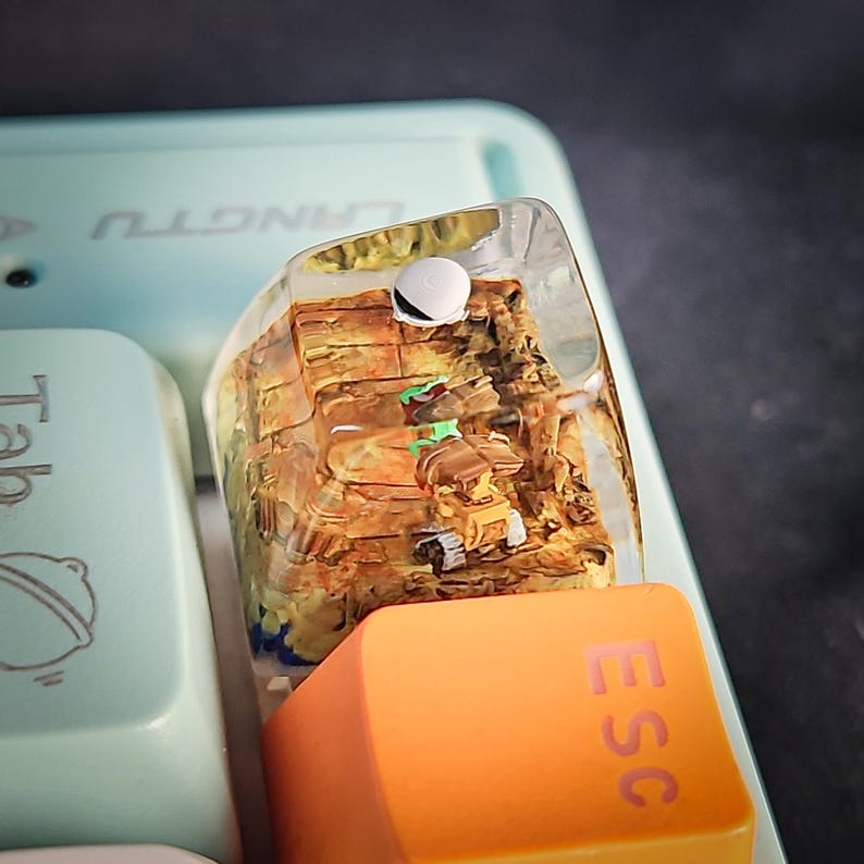 Wall-e Keycap, Eve Keycap, Mechanical Keyboard, Cartoon Artisan Kecap ...