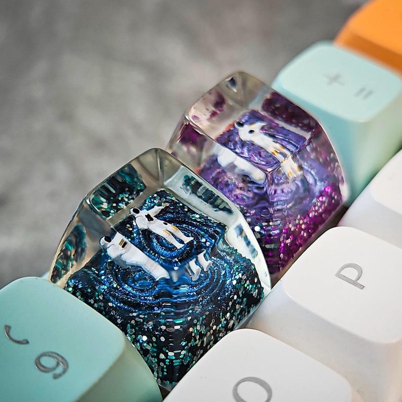 Astronaut Artisan Kecap, Custom Keycap, Character Keycap, Birthday Gift ...