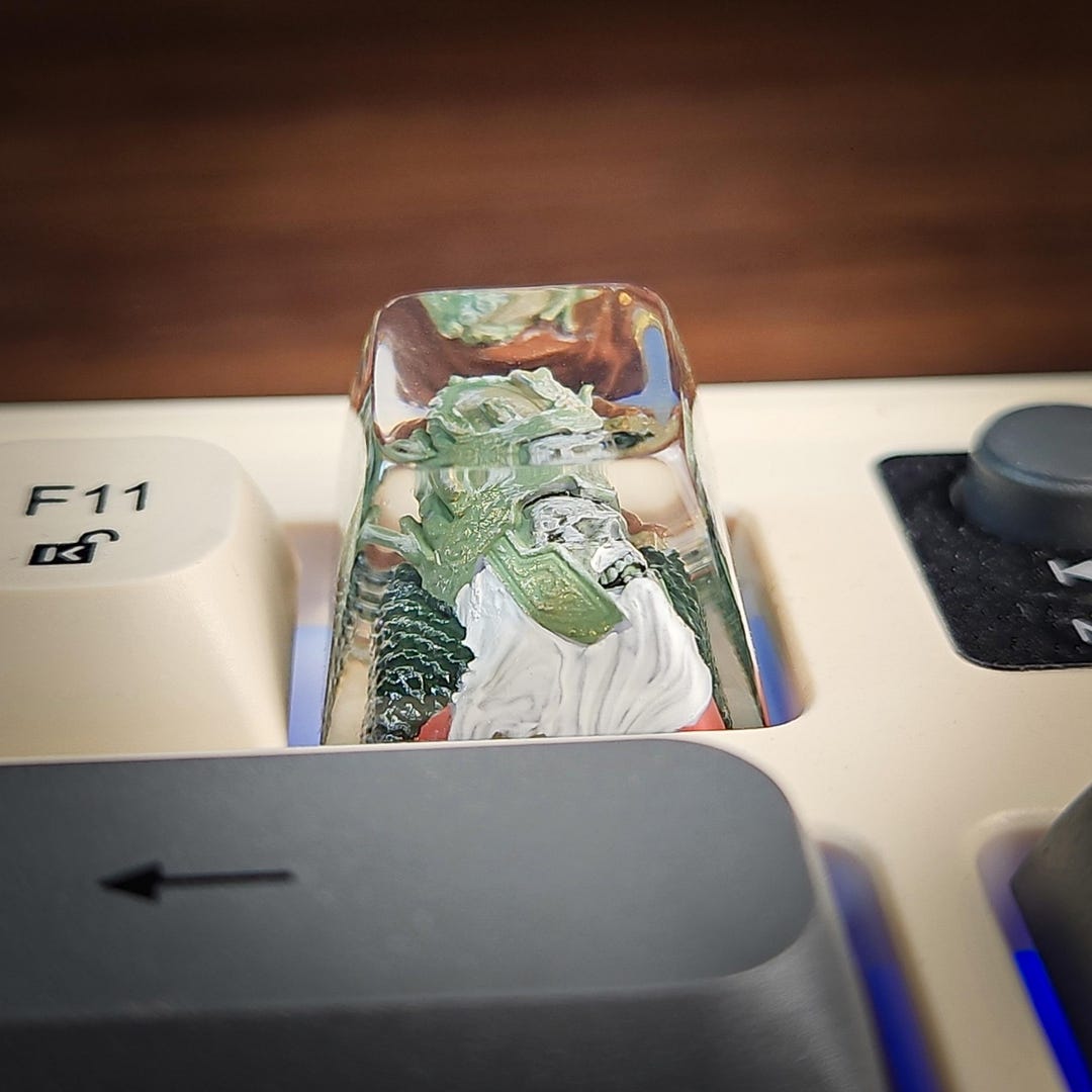 Dead King LOTR Artisan Kecap, Custom Keycap, Character Keycap, Birthday ...