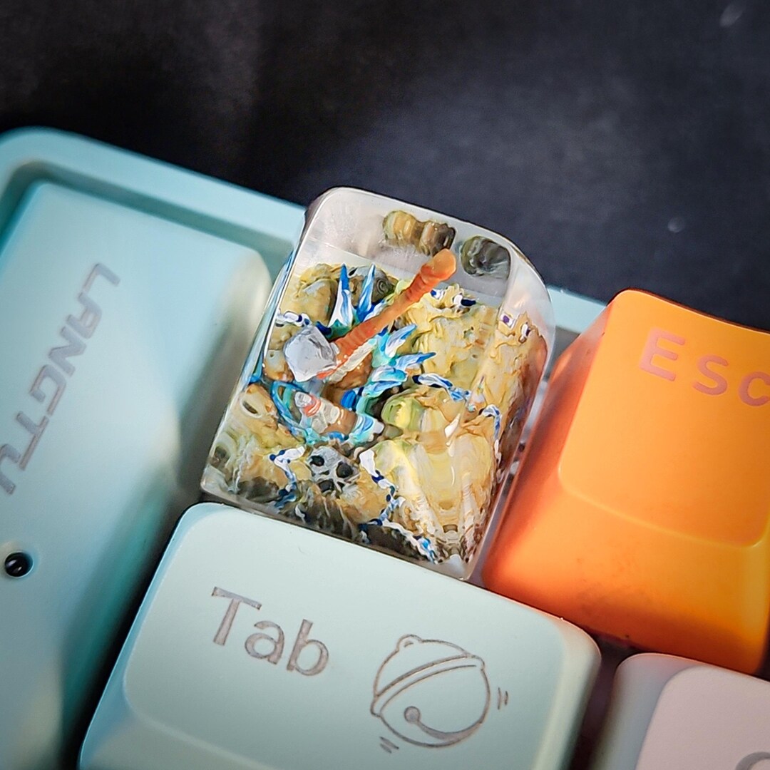 Superhero Icon Keycap, Artisan Kecap, Custom Keycap, Character Keycap ...