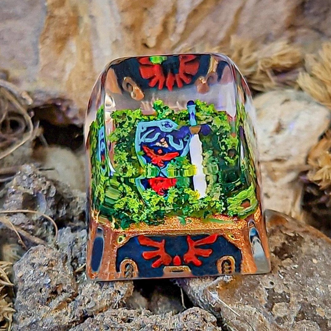 Zelda Game Artisan Kecap, Custom Keycap, Character Keycap, Birthday ...