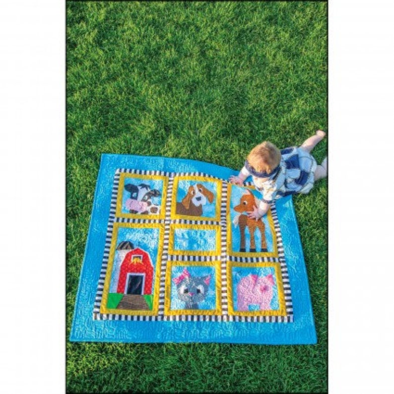 Sew Cute Baby Animals Quilt Pattern Book by Mary Hertel for C - Etsy