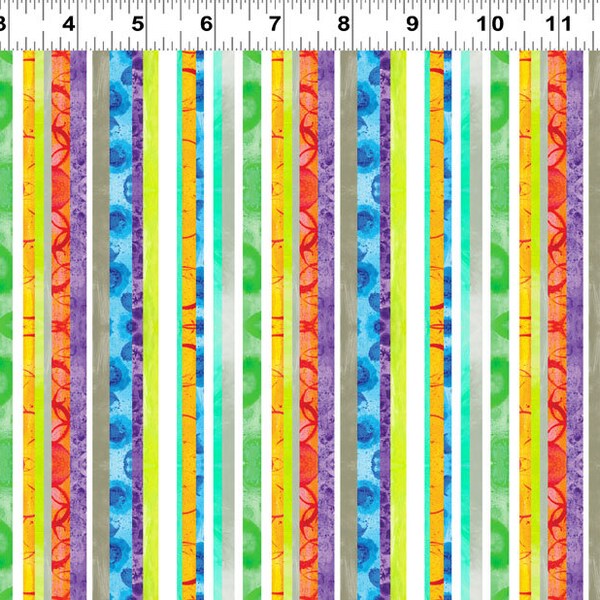 Wide Stripe Fabric - Etsy