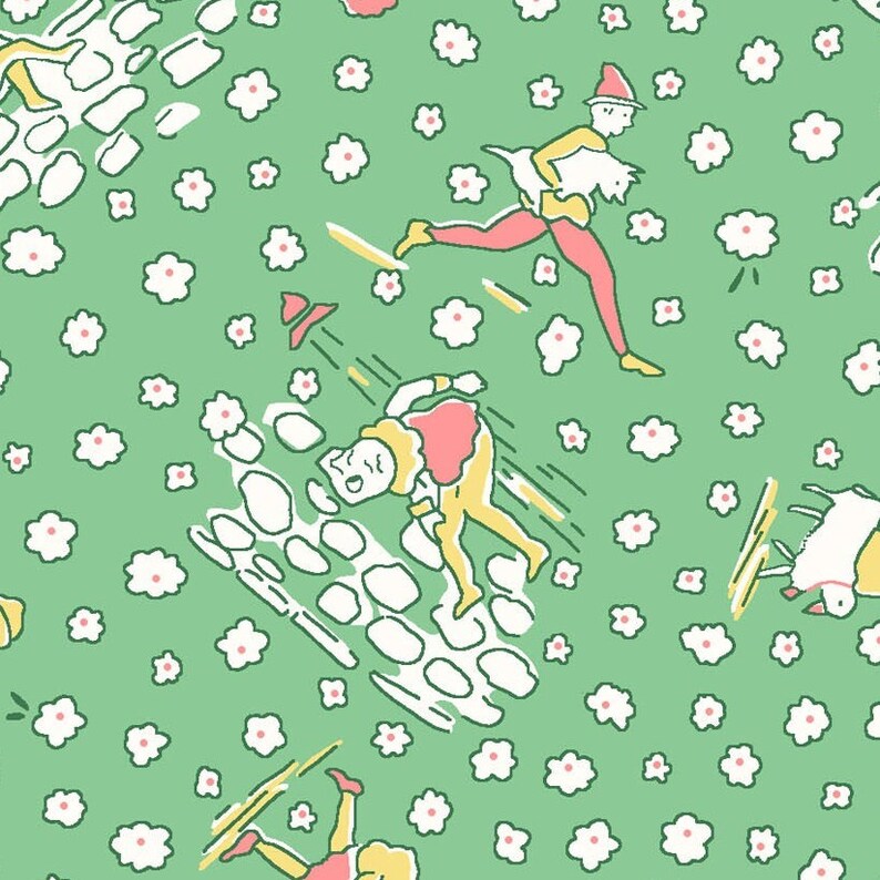 Humpty Dumpty Children's Reproduction Fabric 44/45 Inches - Etsy