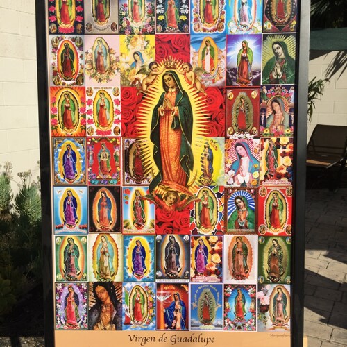 Our Lady of Guadalupe Roses 206 Tilma Replica Print Picture | Etsy