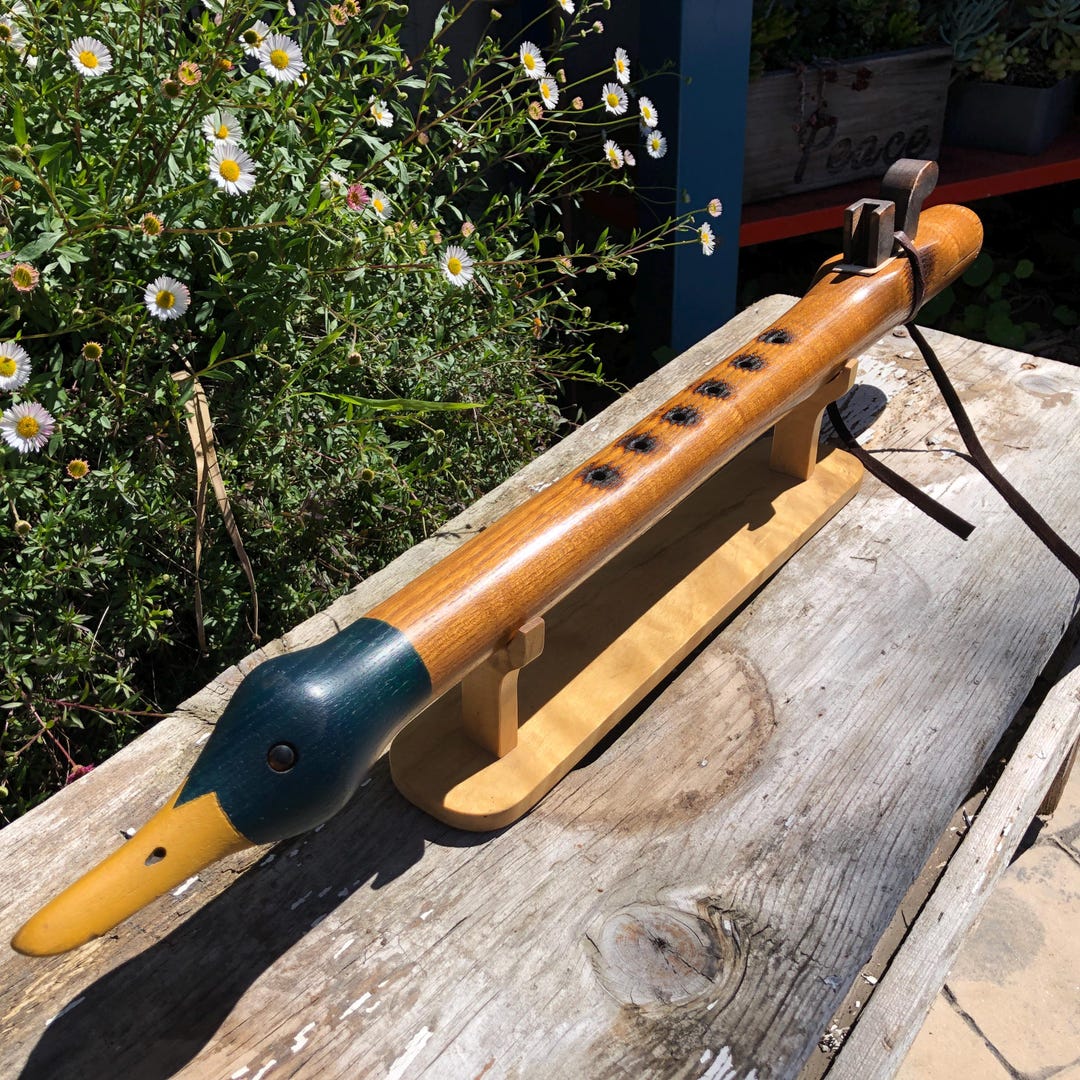 Native American Style Flute - Arthur Two Crows - Etsy
