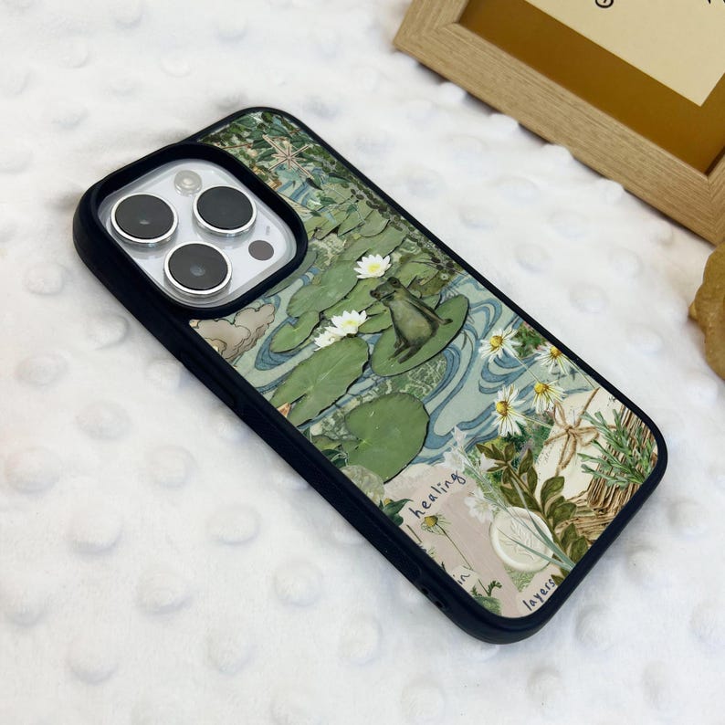 Green Frog Phone Case for iPhone Air iPhone 17 16 15 14 13 12 11 iPhone ...