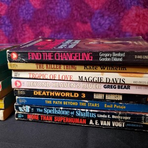 Dell SF Books Collection, 1970's Sci-fi Book Lot, 15 Books Total - Etsy