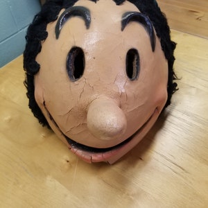 Mid Century Popeye Cartoon Full Head Foam Masks, Advertising Props ...