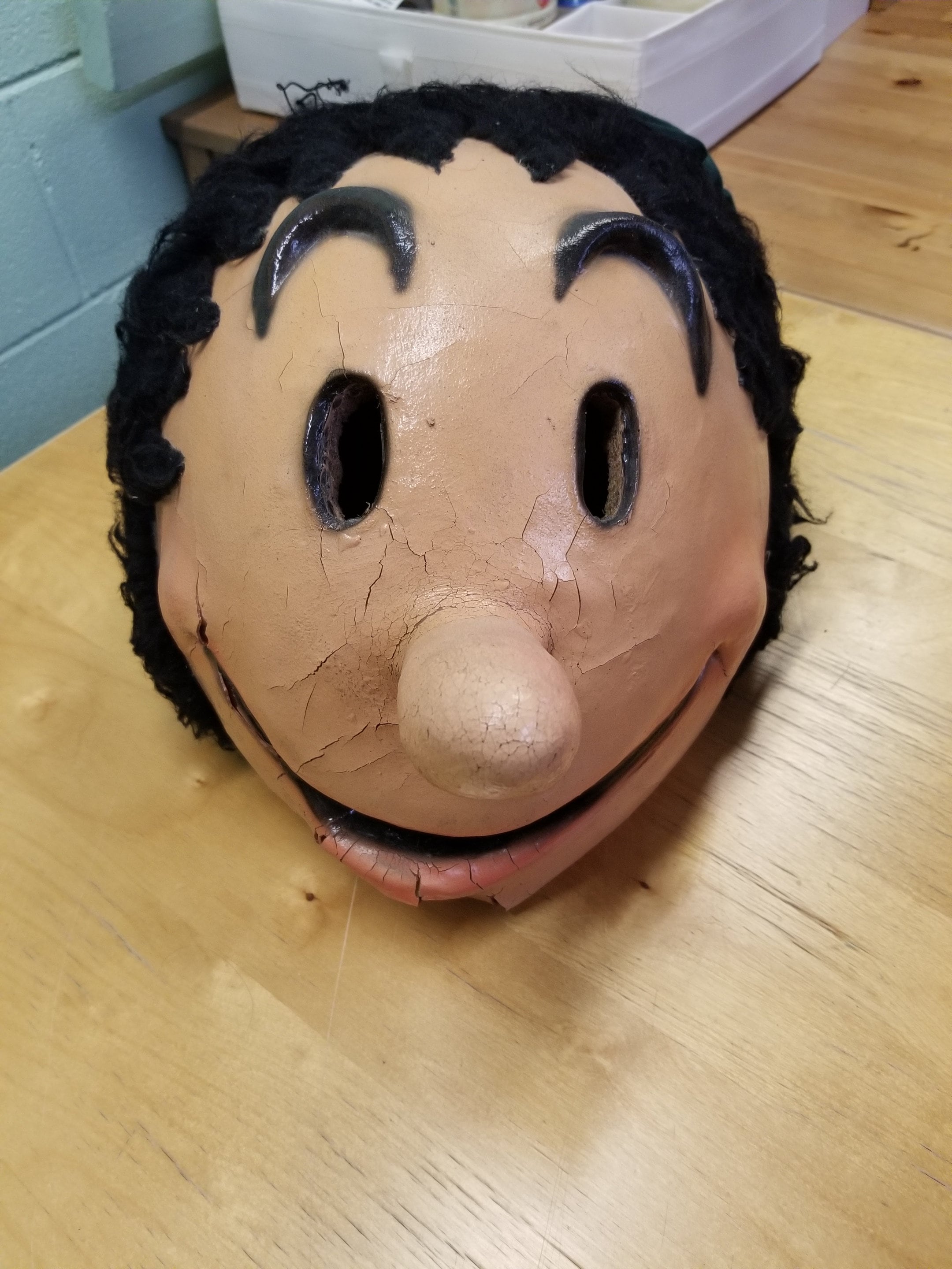 Mid Century Popeye Cartoon Full Head Foam Masks Advertising - Etsy