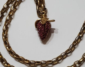 Rhinestone Strawberry - Etsy